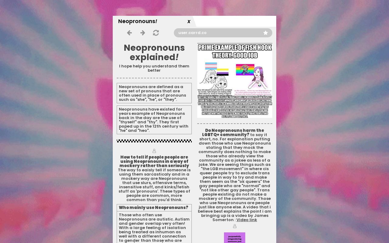 Neopronouns explained